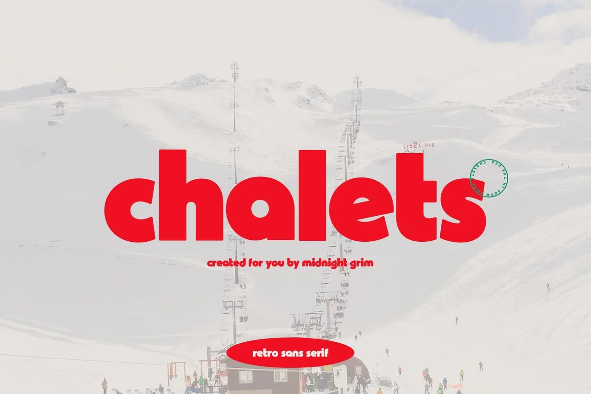 Chalets - Vintage Typeface Free Download