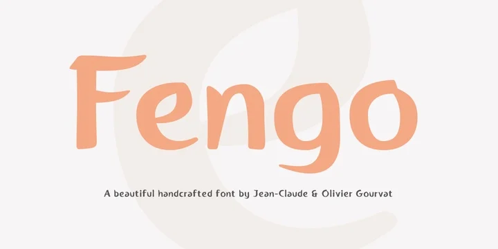 Fengo Font | FreeForFonts