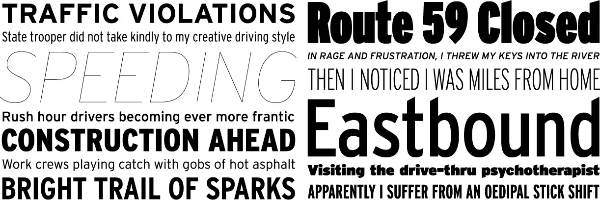 Interstate Fonts Free Download | Font Download