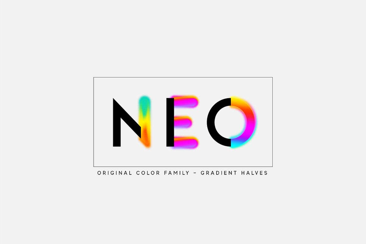 Neotype. Color OTF-SVG font family. Free Download