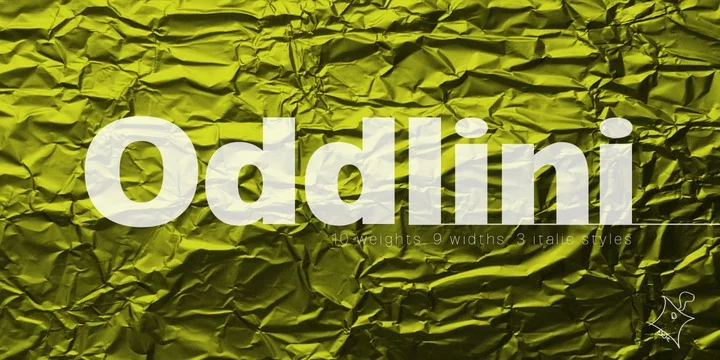 Oddlini Font | FreeForFonts