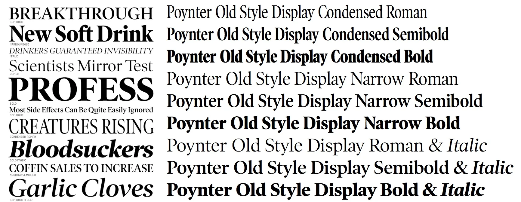 Poynter Oldstyle Font | FreeForFonts